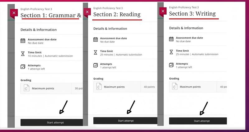新加坡PSB学院线上英文内测EPT内容及流程介绍